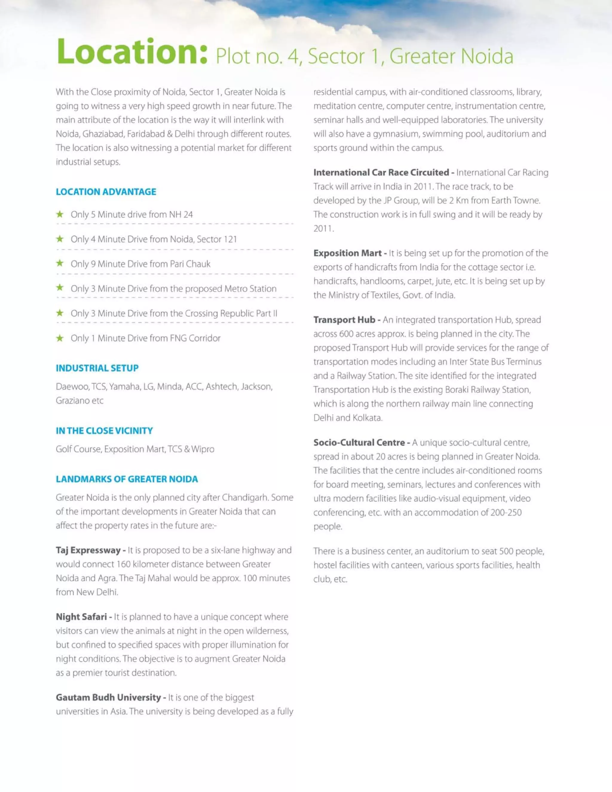 Magnifique Tower Brochure | Residential Projects in greater Noida ...