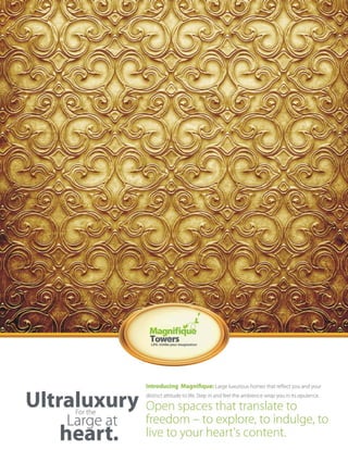 Magnifique Tower Brochure | Residential Projects in greater Noida ...