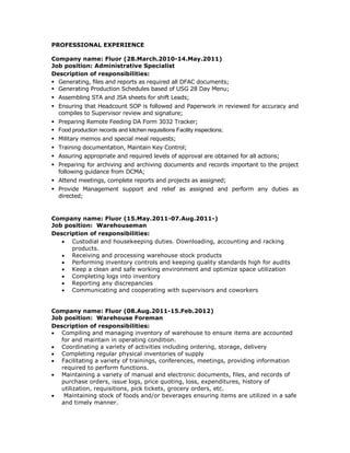 Da Form 3032 Example