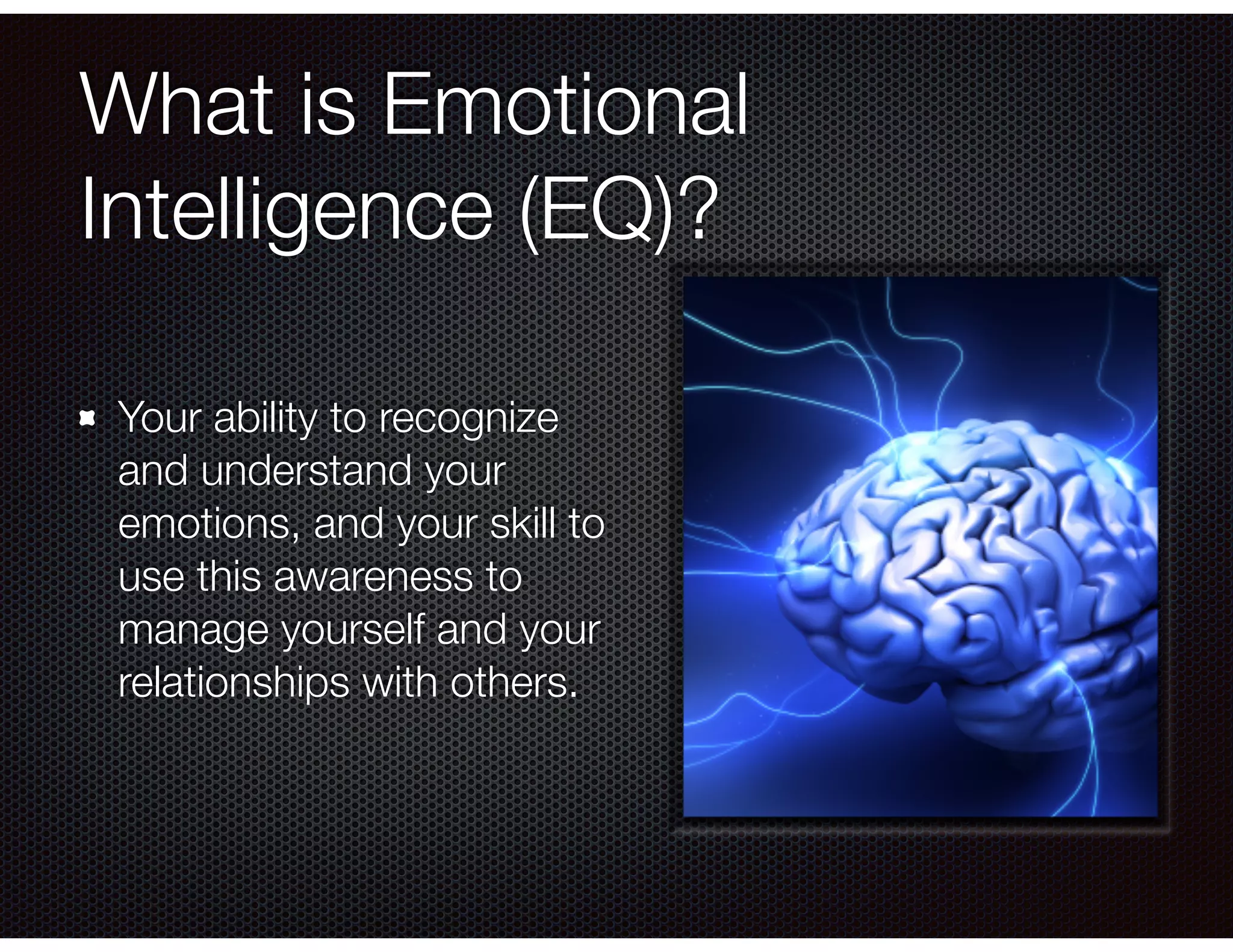 Emotional Intelligence Presentation Final | PDF