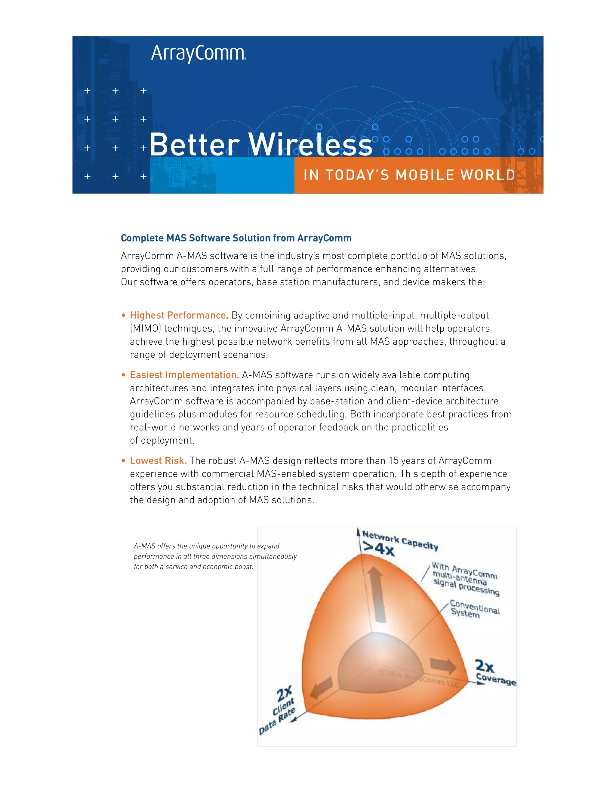 ArrayComm Overview Brochure | PDF