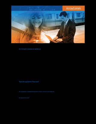 ArrayComm Overview Brochure | PDF