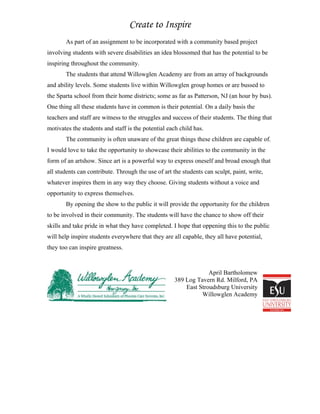 Community event summary | PDF