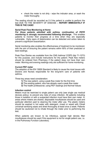 869 peak expiratory flow rate measurements final (2) | DOC