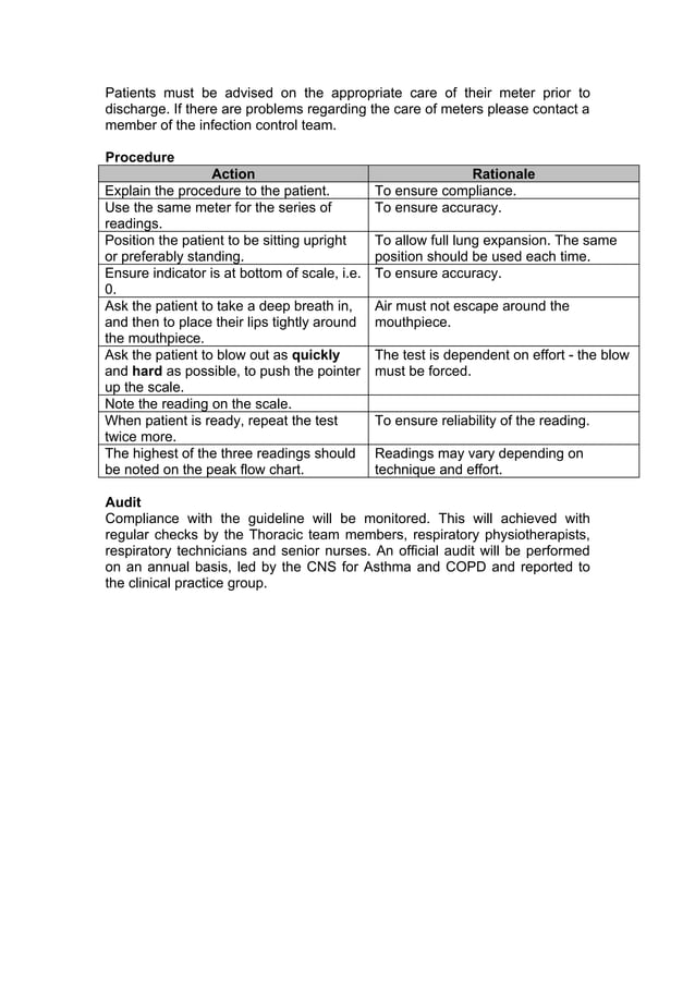 869 peak expiratory flow rate measurements final (2) | DOC