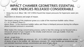 The Case for cavitation induced heating | PPTX