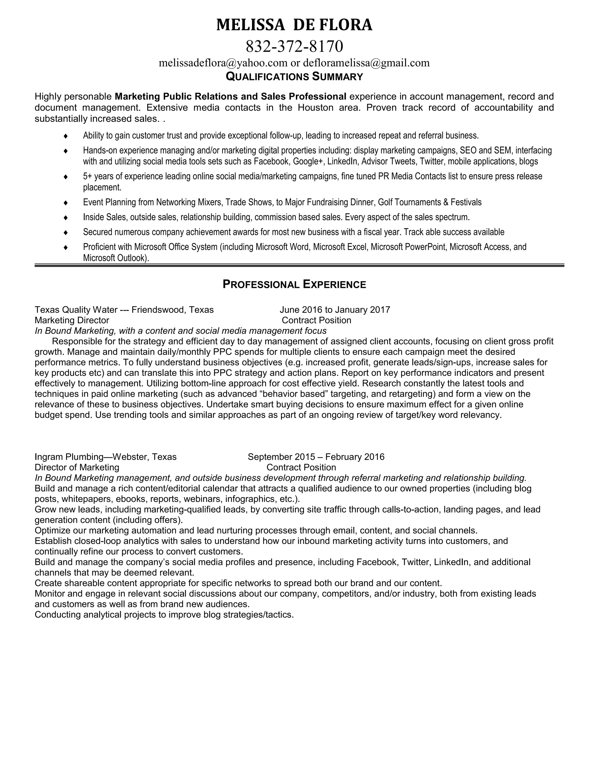 1117resume | PDF