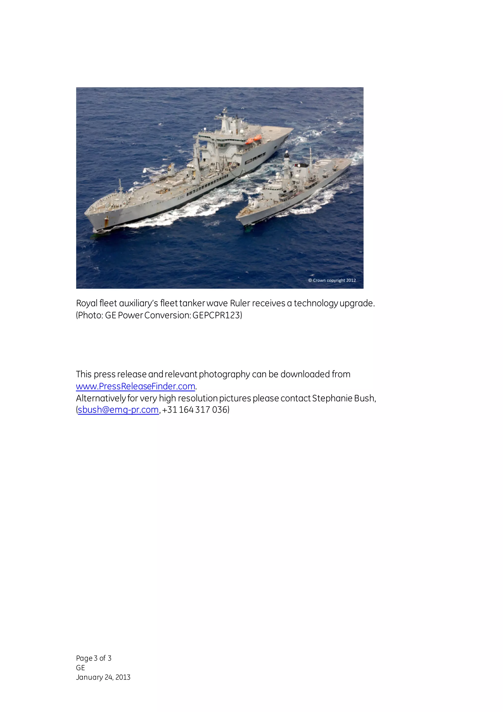 GE upgrades PMS Royal Navy Ships | PDF