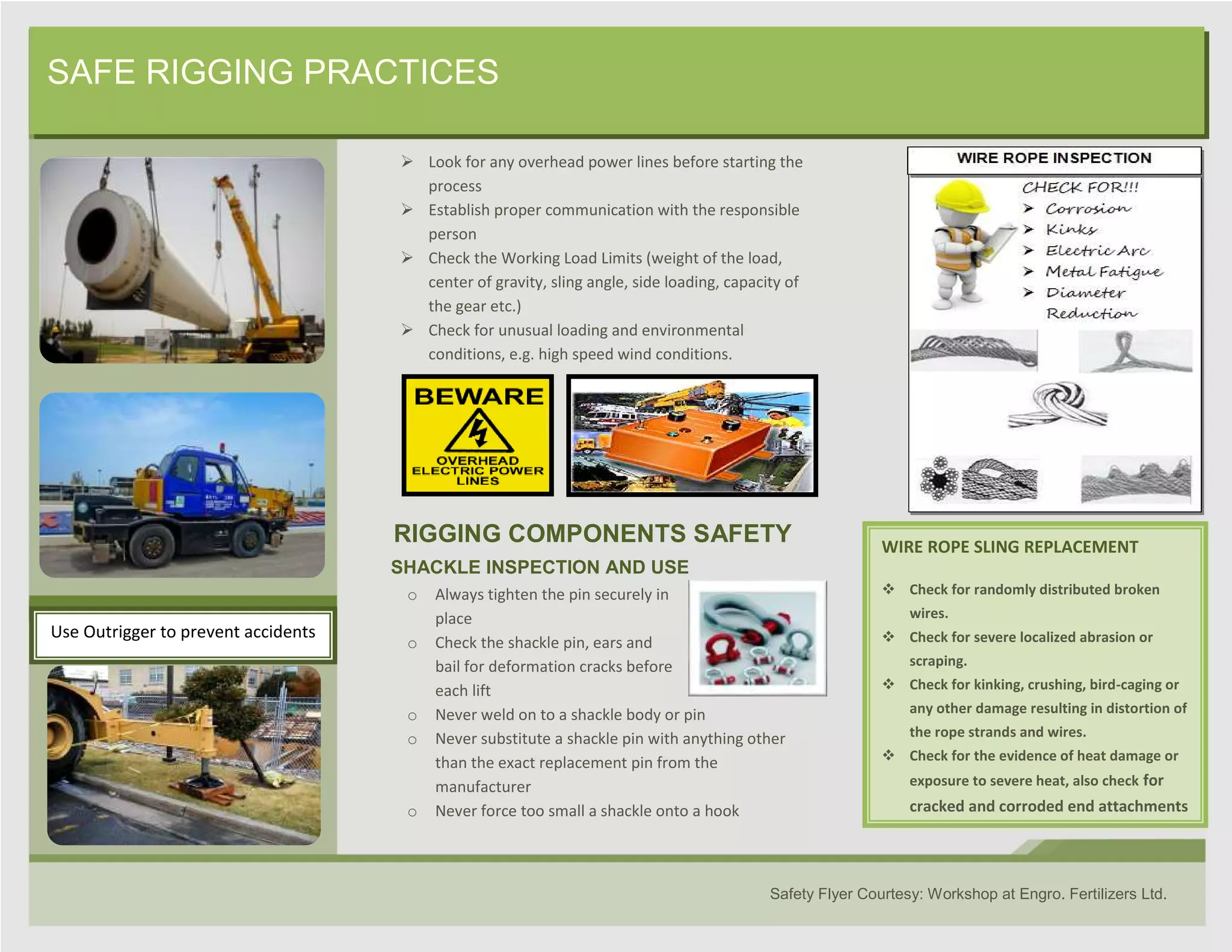 Safe Rigging Practices | PDF