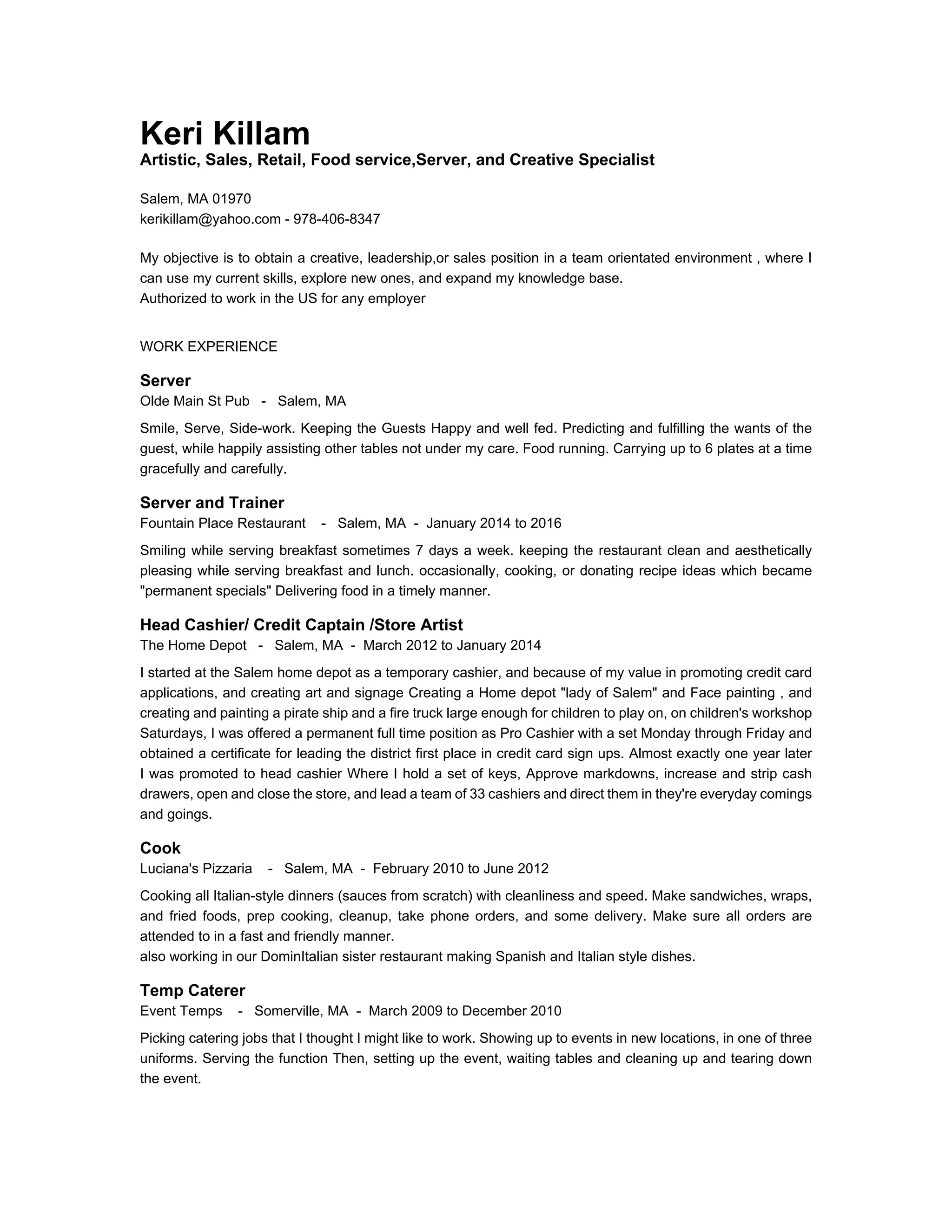 Keri-Killam | PDF