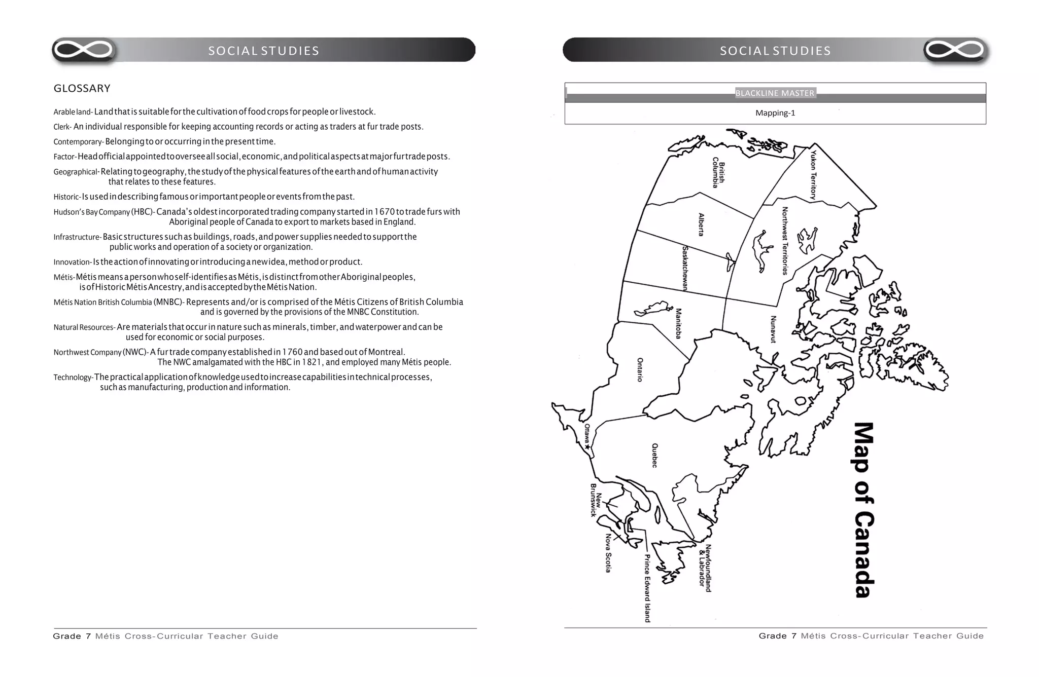 MNBC_Grade_7_Metis_Cross-Curricular_Teacher_Guide | PDF | Secondary ...