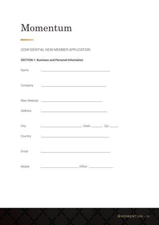 Momentum | PDF