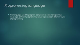 Welcome to my presentation | PPT