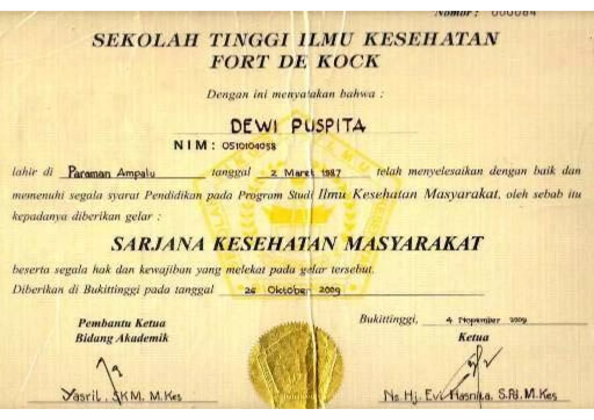 Dewi Puspita CV | PDF