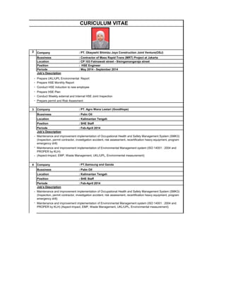 Dewi Puspita CV | PDF