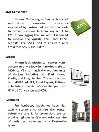 Mirum Technologies | PDF
