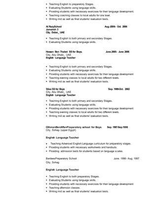 HMBadawyCVLast | PDF