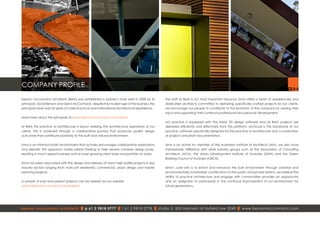 BMA COMPANY PROFILE 2014 | PPT