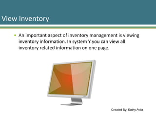 Instructional Inventory - Course Sample | PPTX