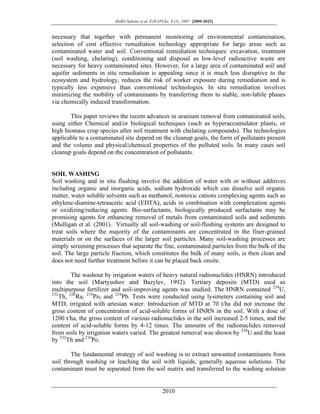 remediation and bioremediation of U | PDF | Gardening | Home & Garden