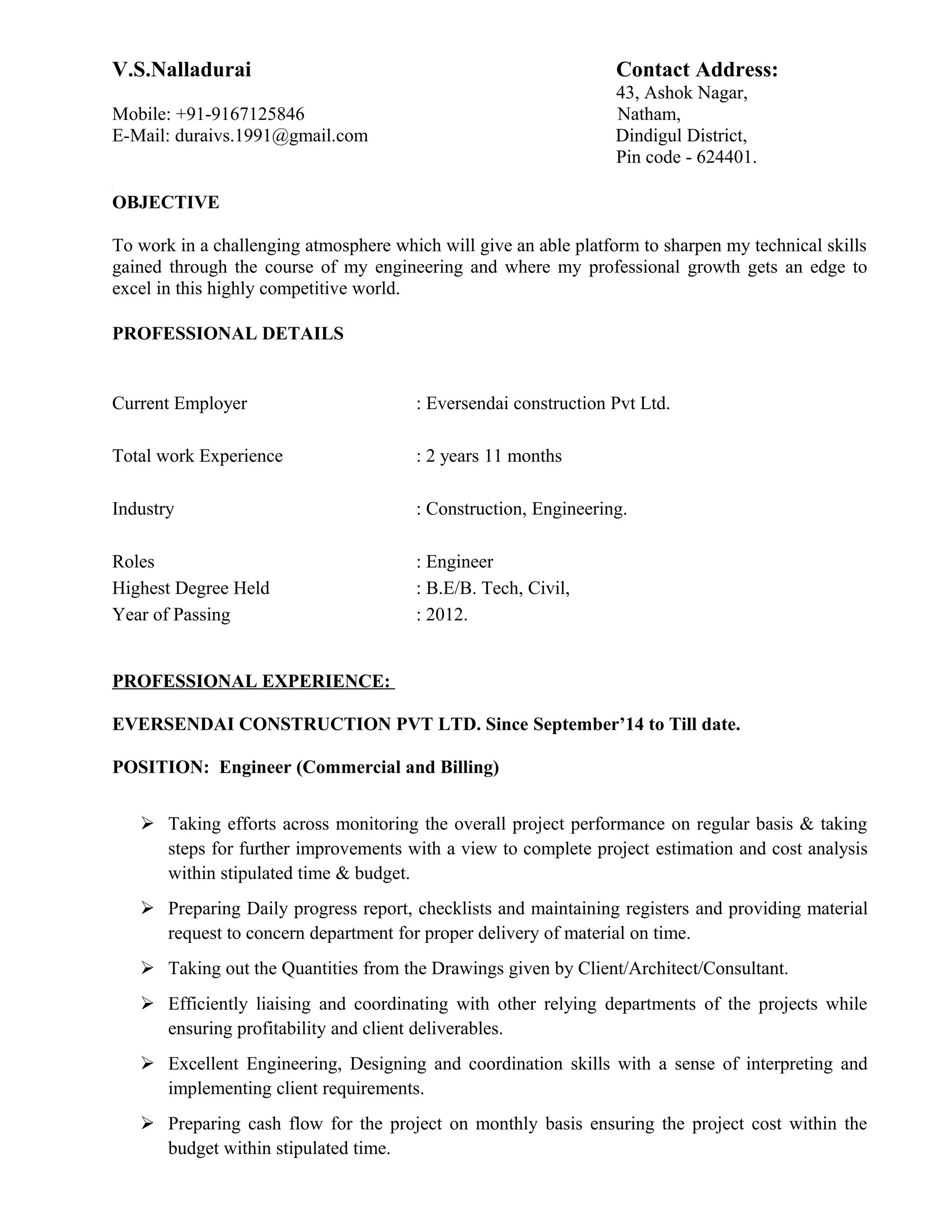 NALLADURAI V S | DOC