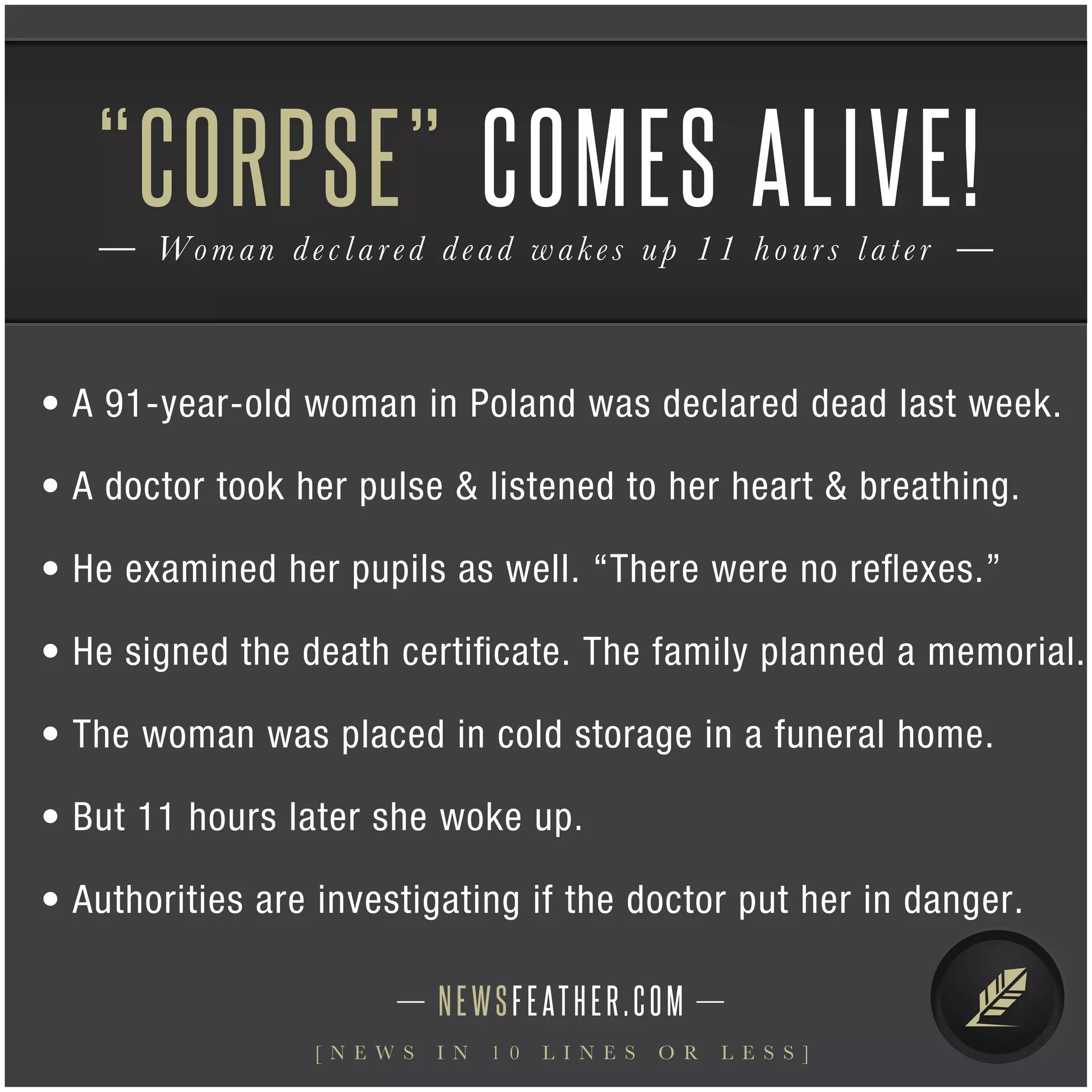 Corpse Comes Alive! | PDF