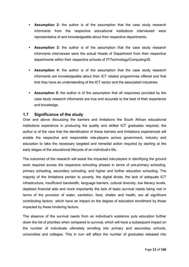 MIT 840 ICT Skills Shortage_Supply and Demand Mini Dissertation v1.0 ...