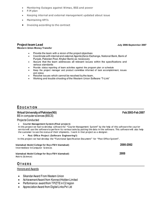 Muhammad Yasir(updatedCV) | PDF