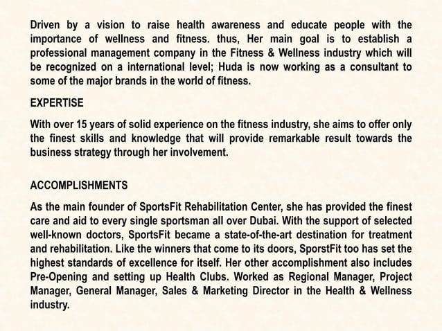 Huda's Portfolio 2015 | PPT