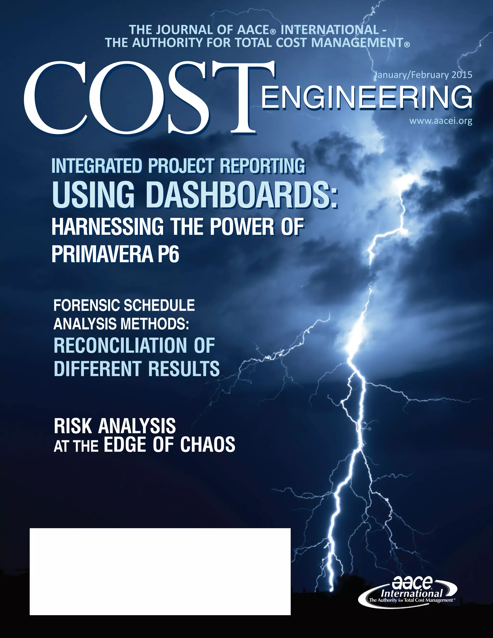 AACE Cost Engineering Journal ce15-01 | PDF