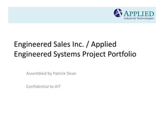 ESI AES Project Portfolio | PPT