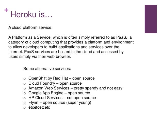 Deploying With Heroku