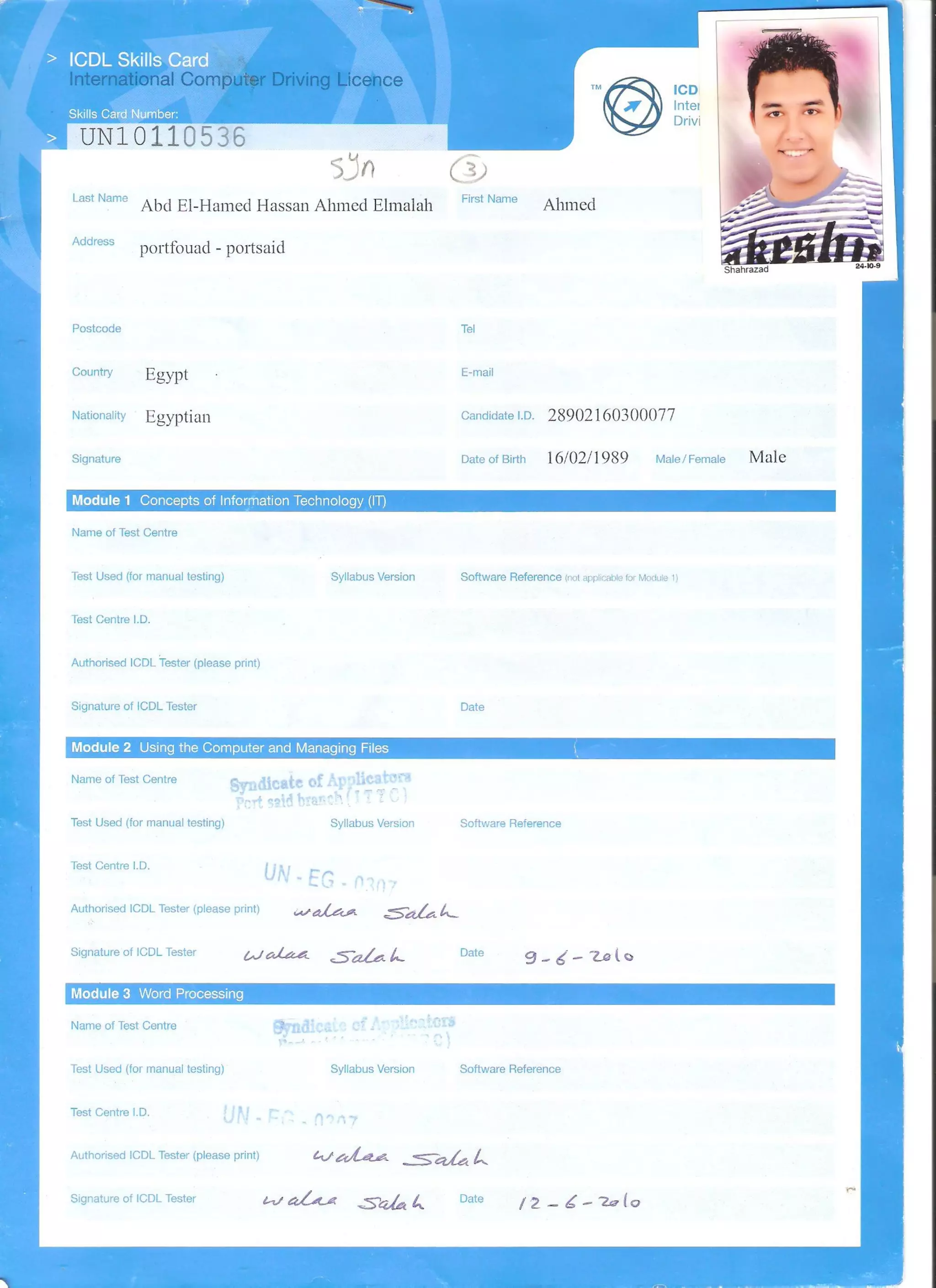 Internation Computer Driving Licence | PDF