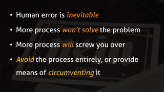 The Five Neins of Availability - Tomer Gabel | PPT