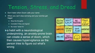 managing anxiety workshop | PPTX