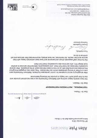 Allen Pyke Associates | PDF