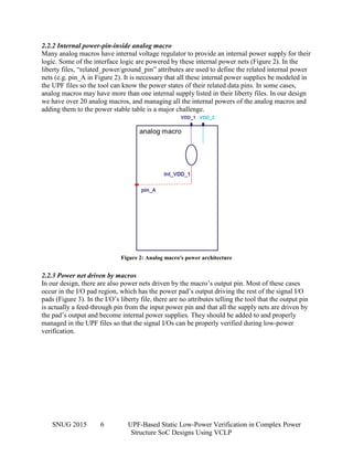 UPF-Based Static Low-Power Verification in Complex Power Structure SoC ...