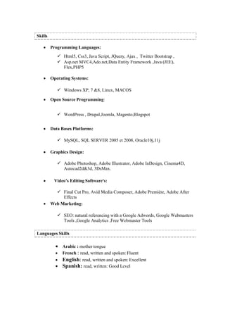 Curriculum Vitae | PDF