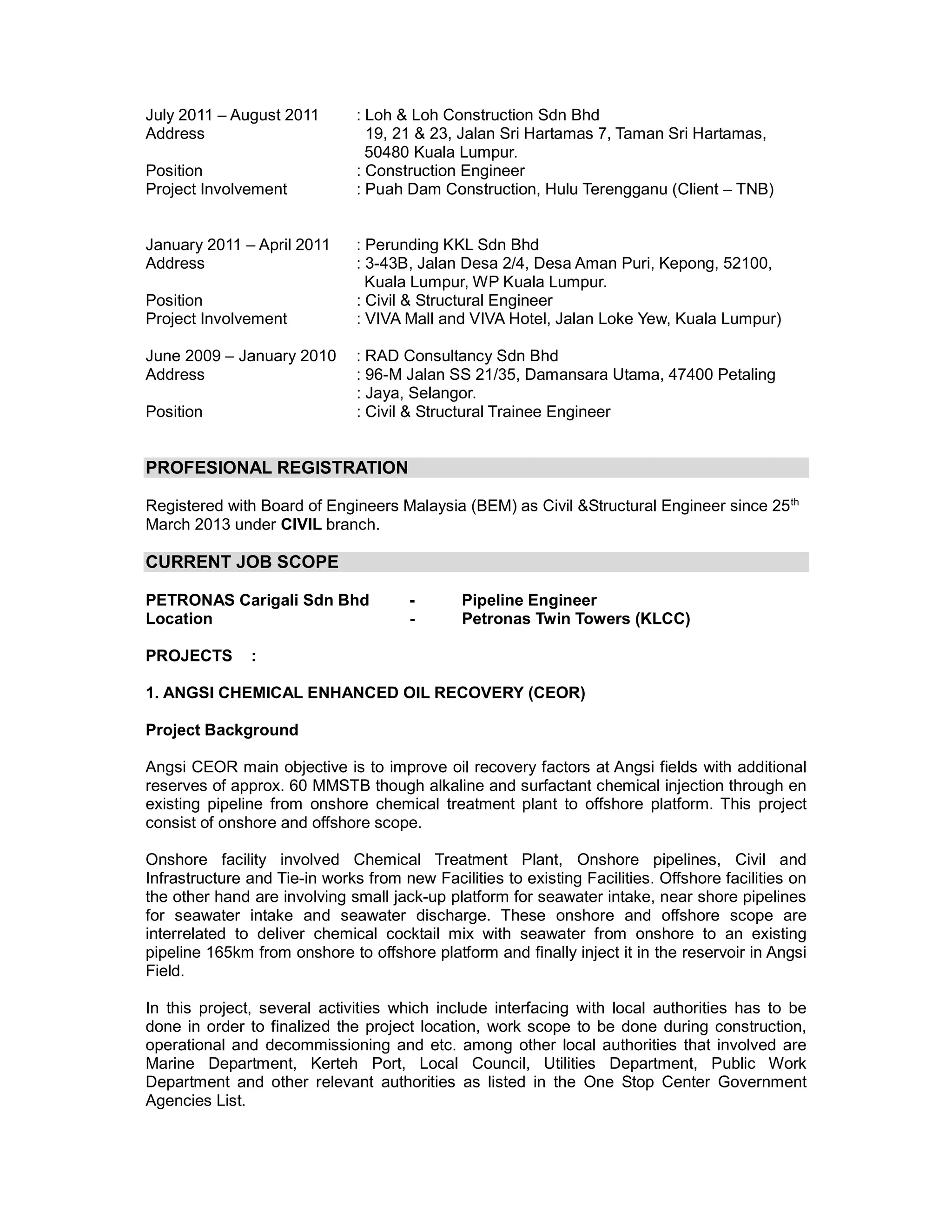 CV_Hazwan Updated | PDF