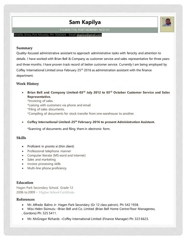 SAM KAPILYA. CV | PDF