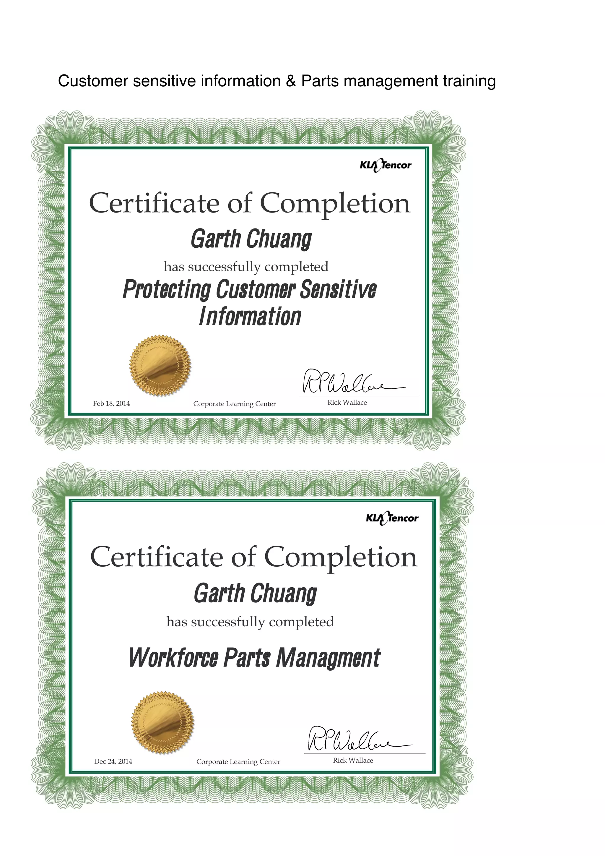 Certification & TOEIC score | PDF