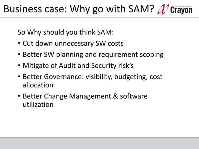 Crayon Sam Development | Ppt