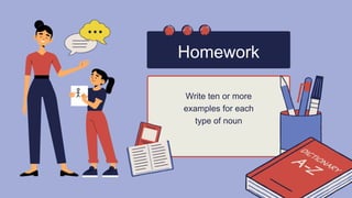 Nouns and its types | PPTX