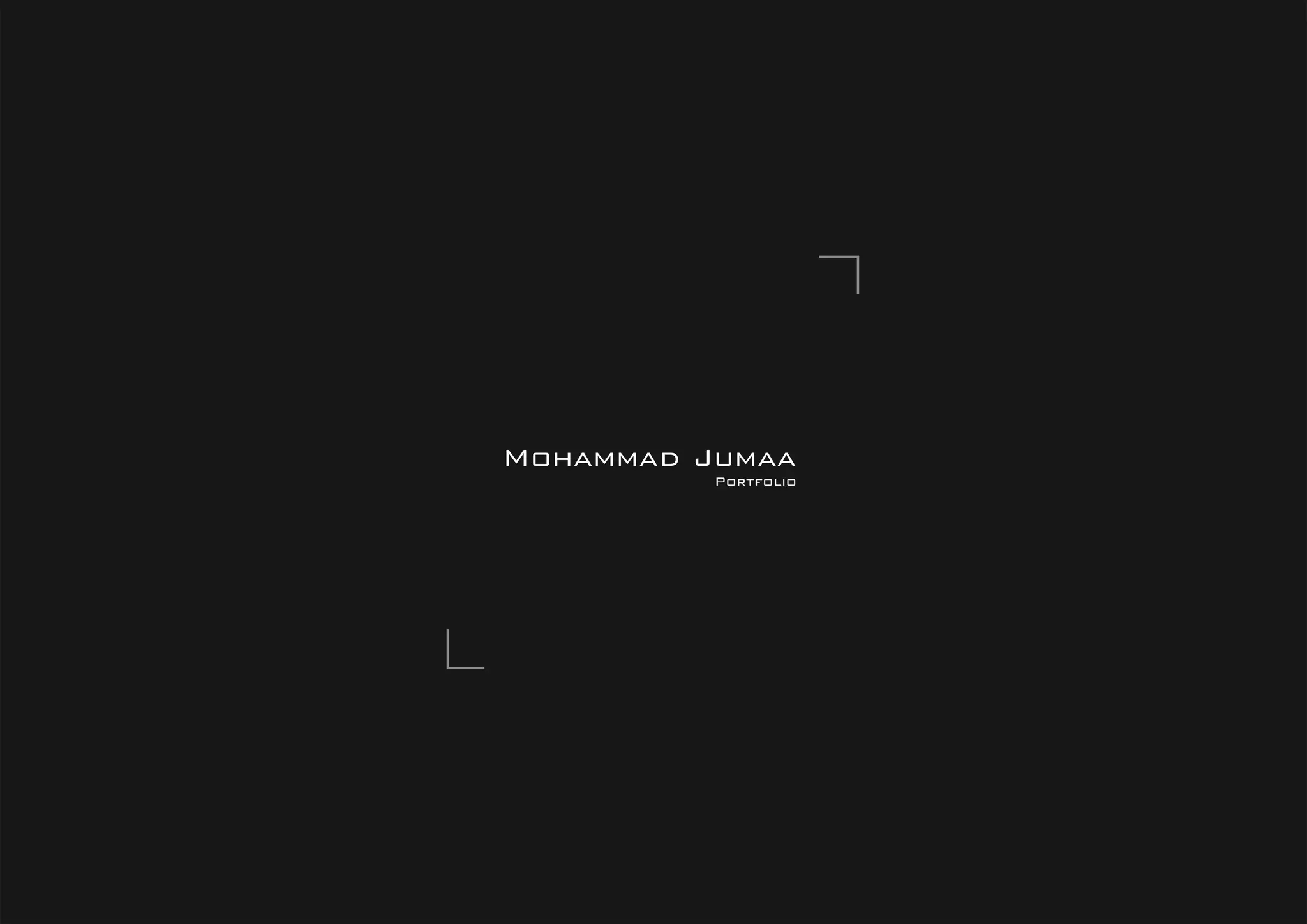 Portfolio High-Quality I Mohammad Jumaa | PPT