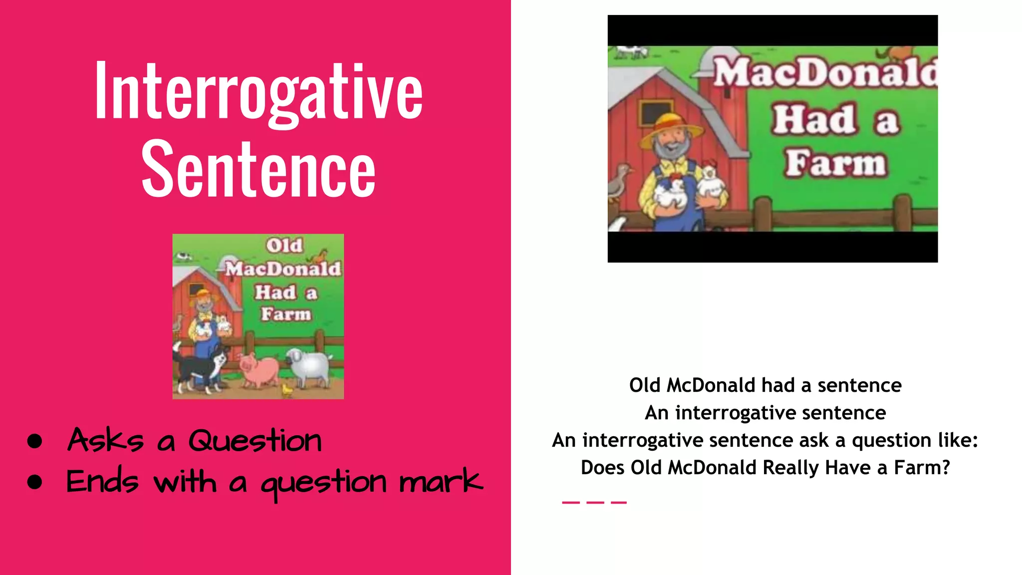 4 types of sentences | PPT