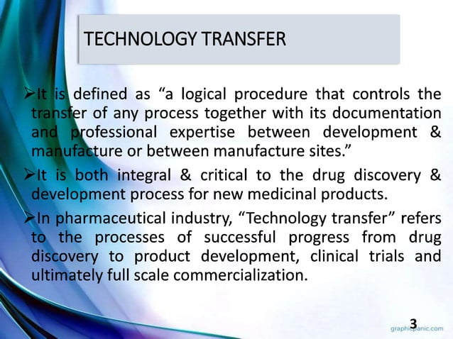 WHO GUIDELINES FOR TECH.TRANSFER SIDHANTA SAHU. | PPTX | Pharmaceutical ...