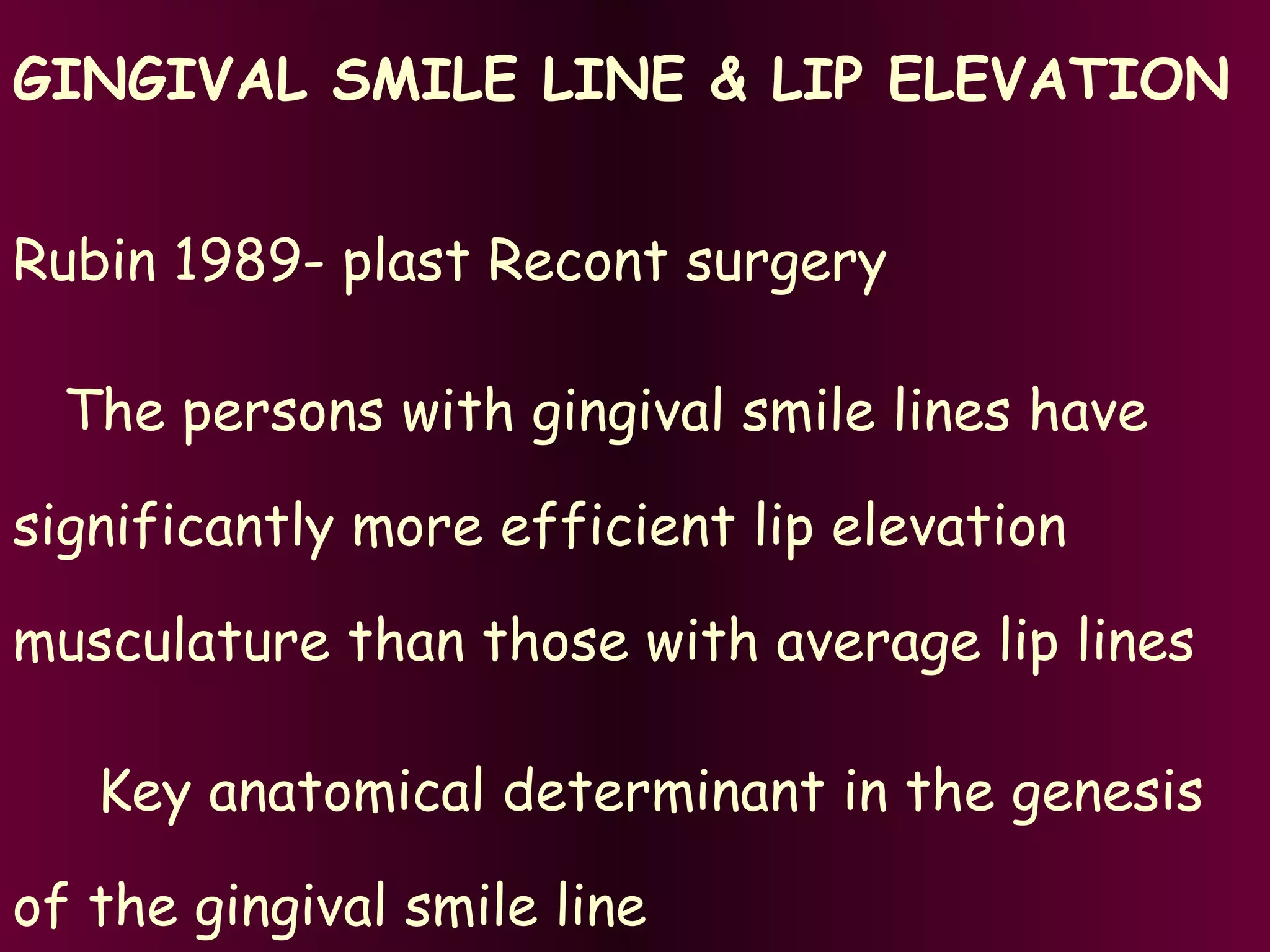 The smile line and its importance in treatment planning | PPT | Dental ...