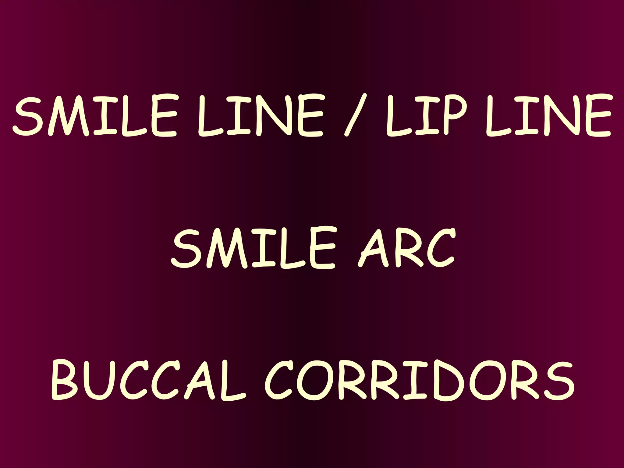 The smile line and its importance in treatment planning | PPT | Dental ...