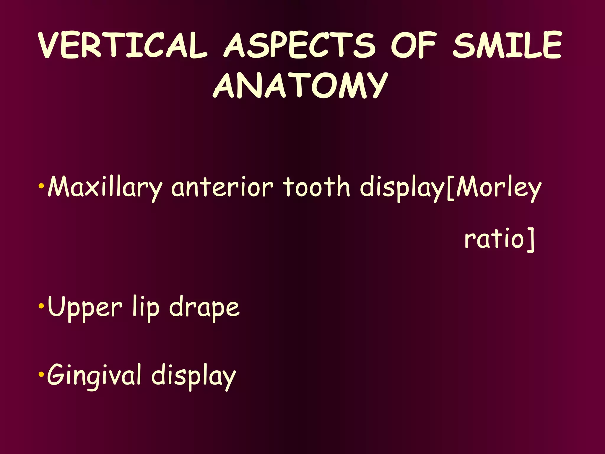 The smile line and its importance in treatment planning | PPT | Dental ...