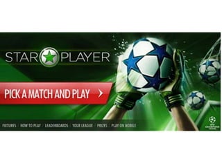 Star player game - Gamification in customer engagement - Manu Melwin ...